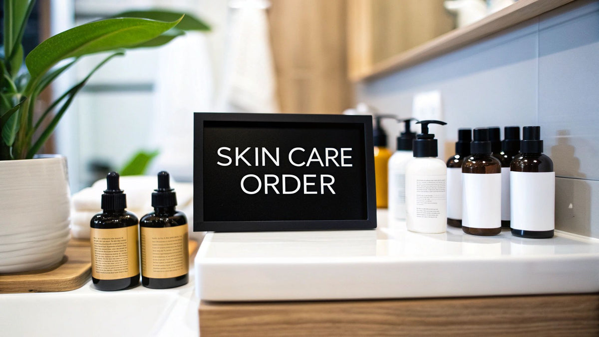 The Correct Skin Care Order Of Application – Neutralyze