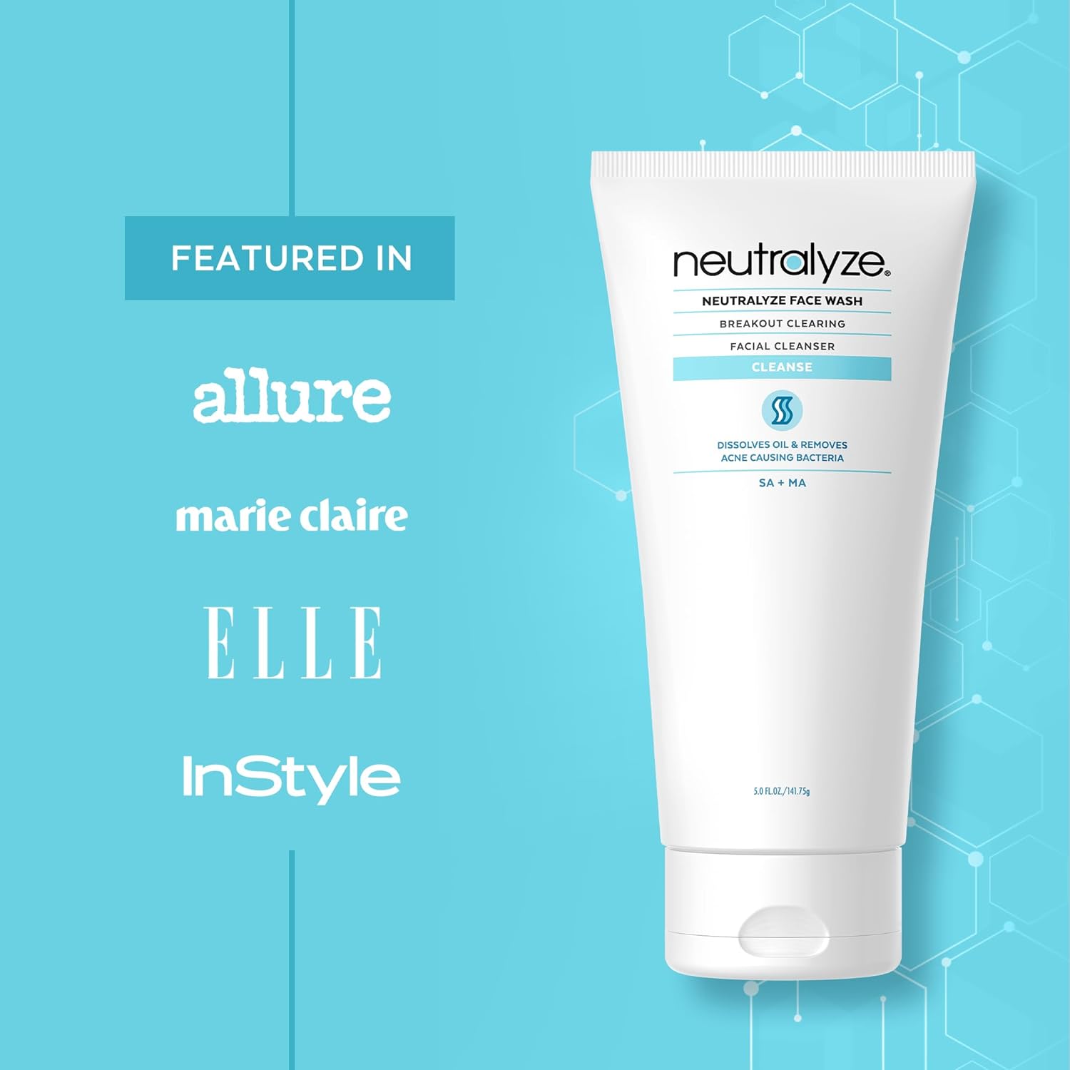 Best Acne Face Wash & Acne Cleanser with Salicylic Acid & Mandelic Acid ...